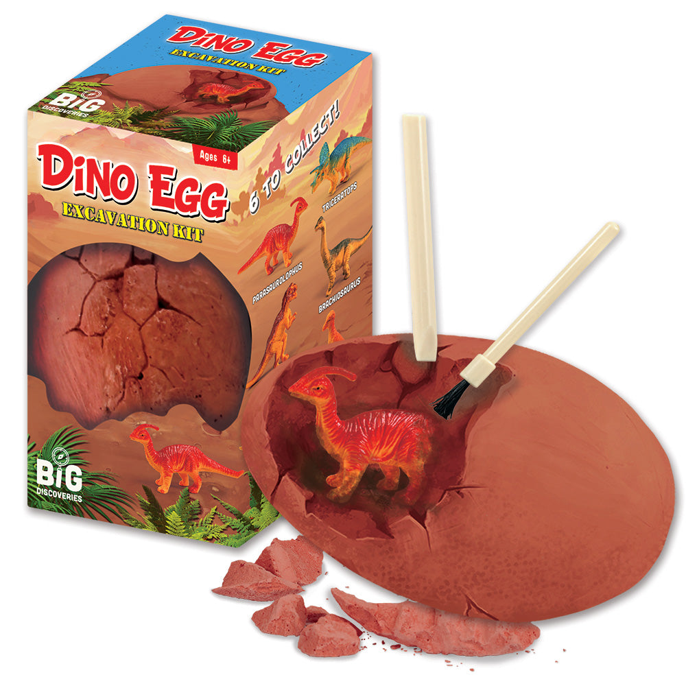 Dino Egg Excavation Kit - Interactive Archaeology Dig Toy for Kids