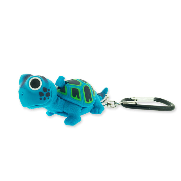 Big Discoveries Turtle WildLight - Fun Mini Carabiner Flashlight