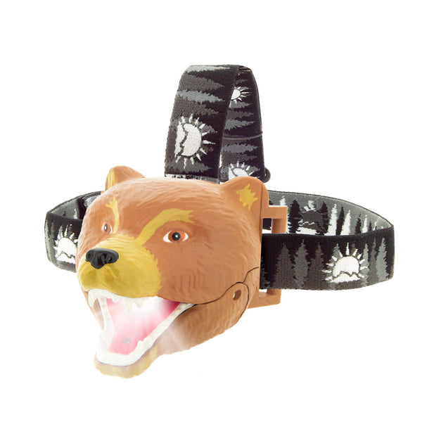 Big Discoveries Bear LED Headlamp - Toy Headlight Flashlight for Kids